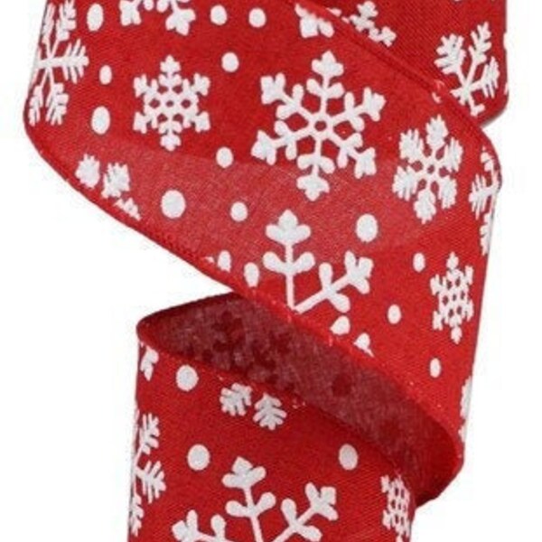 Snowflake Ribbon - Etsy