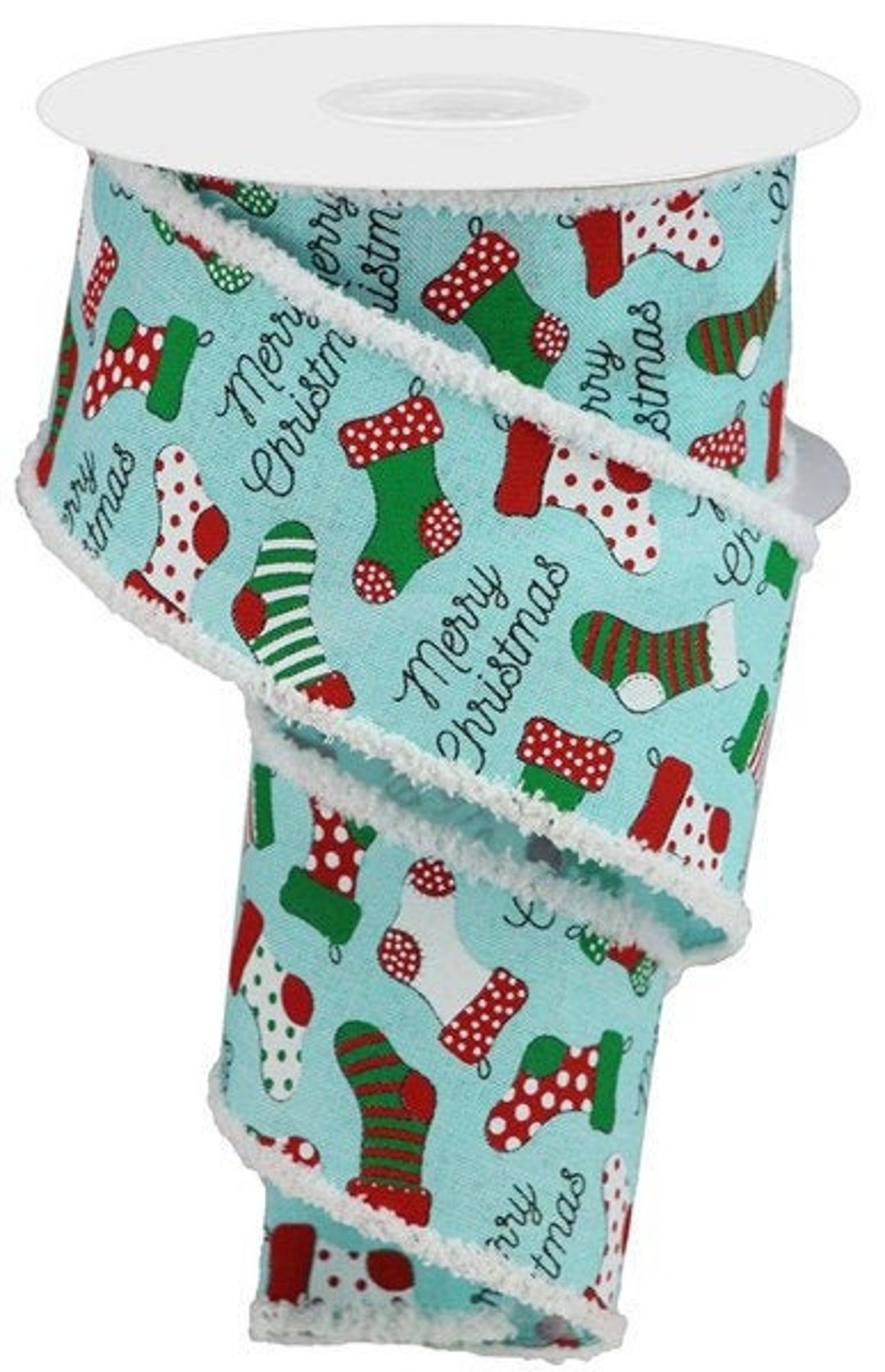 Glaçons de Noël Snowdrift Ruban filaire par le rouleau 2.5 x - Etsy France