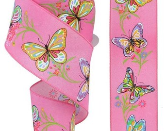 Watermelon Block Wired Ribbon by the Roll 2.5 X 10 Yards RGC1142WT - Etsy