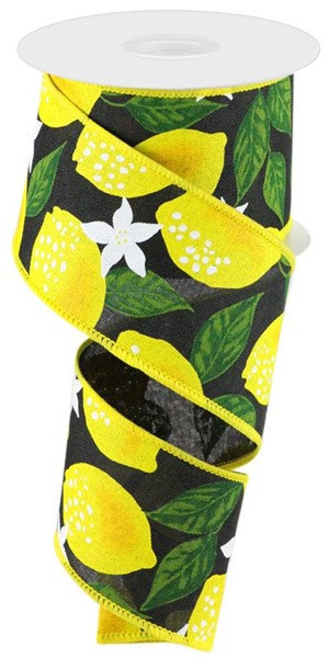 Lemons Wired Ribbon by the Roll 2.5" X 10 Yards RGA118602 - Etsy