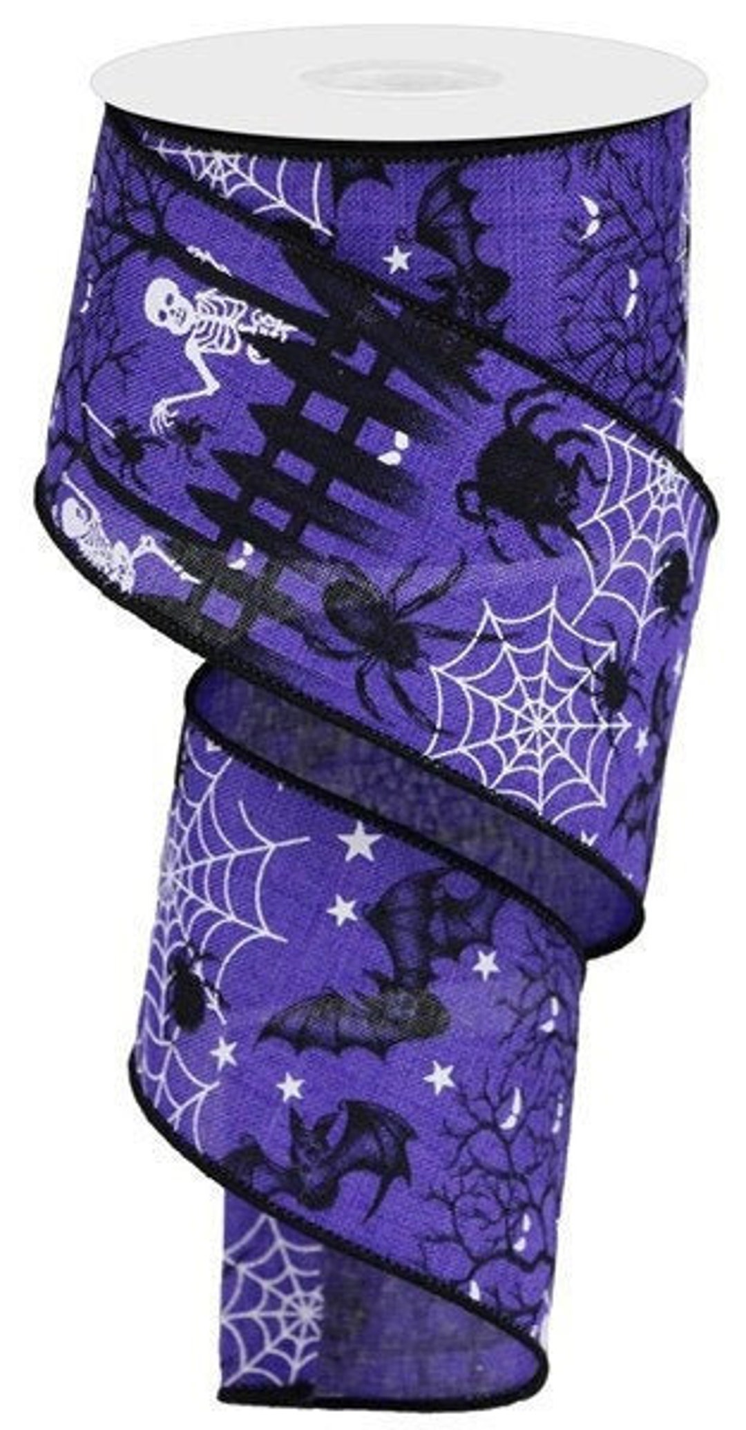Halloween Wired Ribbon by the Roll 2.5" X 10 Yards RGA181023 - Etsy