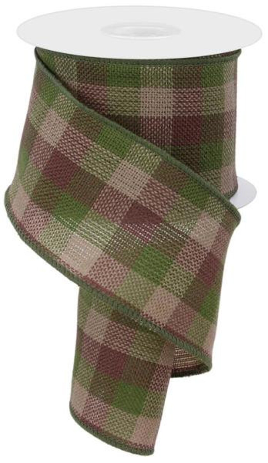 Fall Woven Plaid Wired Ribbon by the Roll 2.5" X 10 Yards RGA1925AW - Etsy