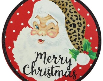 Santa Leopard | Etsy