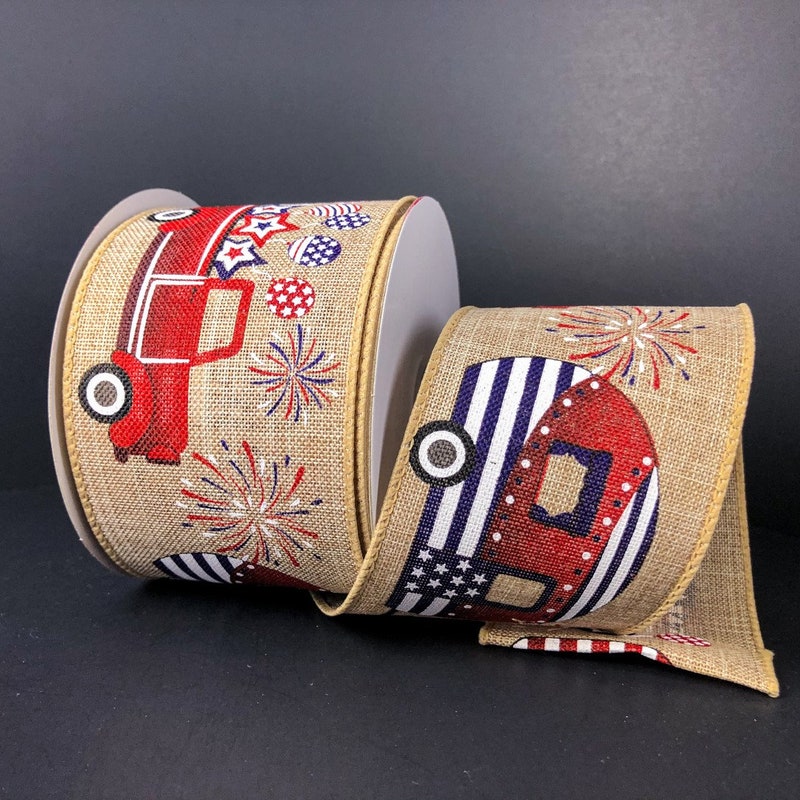 Patriotic Ribbons Bows - Etsy