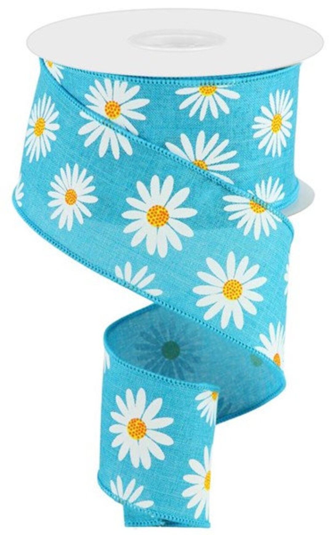 Daisy Wired Ribbon by the Roll 2.5 X 10 Yards RGC1740A2 - Etsy