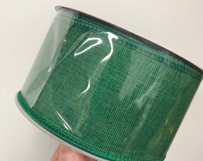 Royal Burlap Wired Ribbon by the Roll 2.5 X 10 Yards RG127906 - Etsy