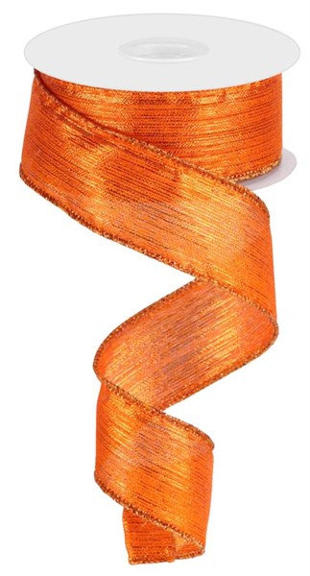Metallic Stripe Wired Ribbon by the Roll 1.5 X 10 Yards RGC129920 - Etsy