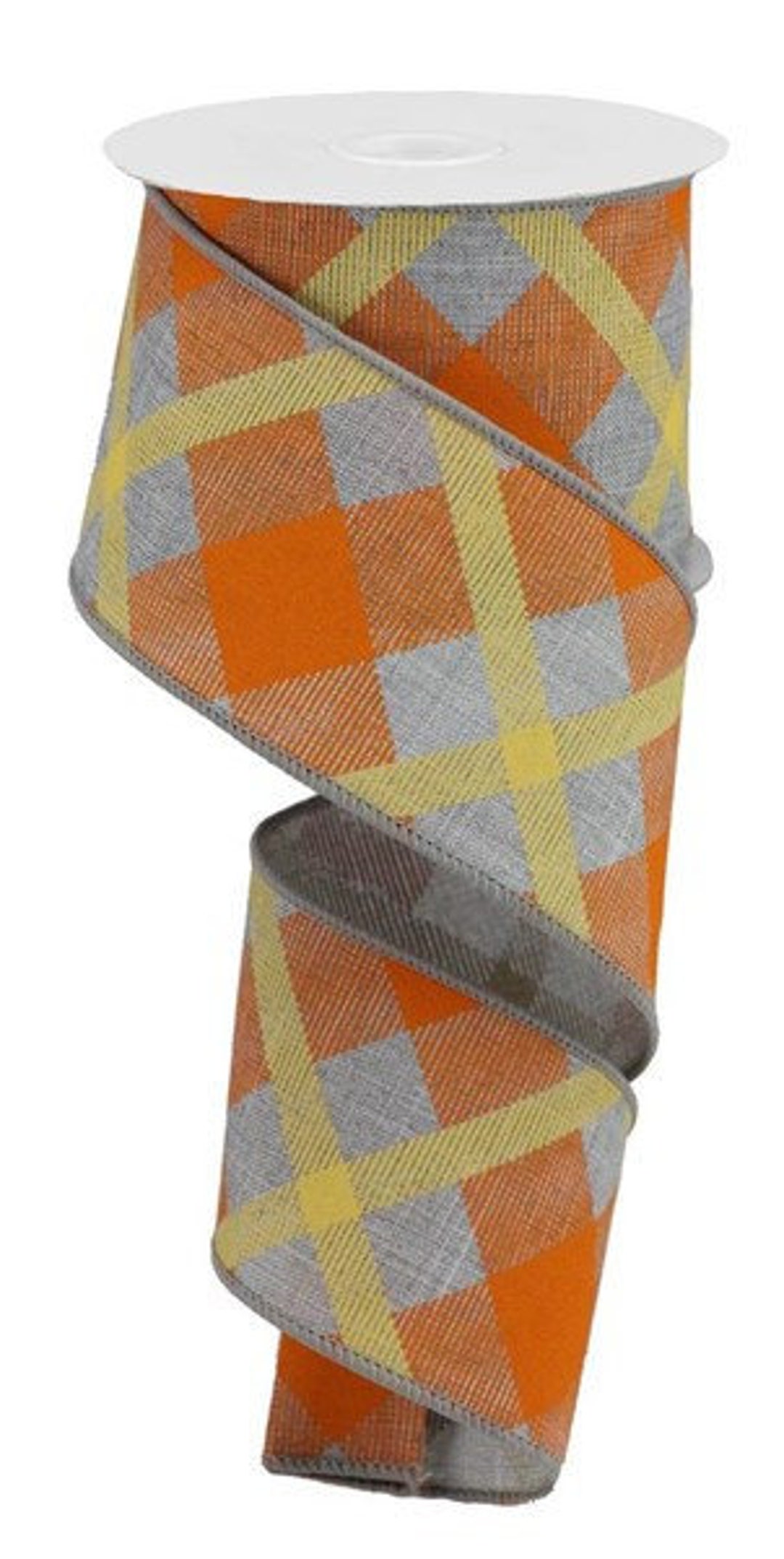Fall Plaid Wired Ribbon by the Roll 2.5" X 10 YARD ROLL - Etsy