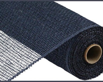 Navy Blue Burlap - Etsy