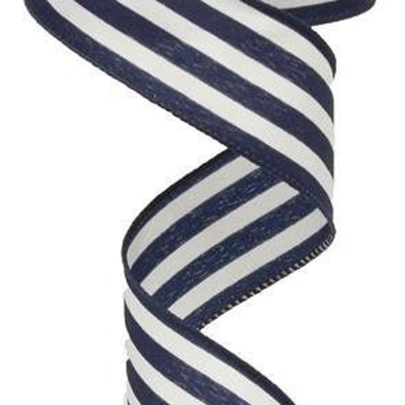 Navy White Stripe - Etsy
