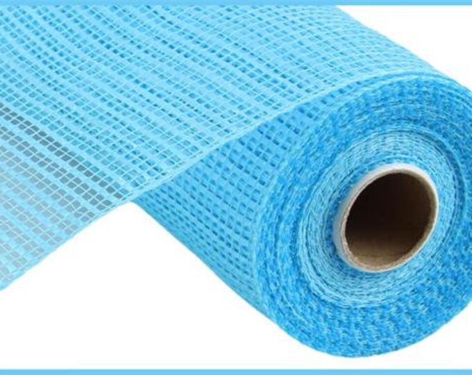 Turquoise Deco Poly Mesh 10 X 10 Yards RE890044 - Etsy