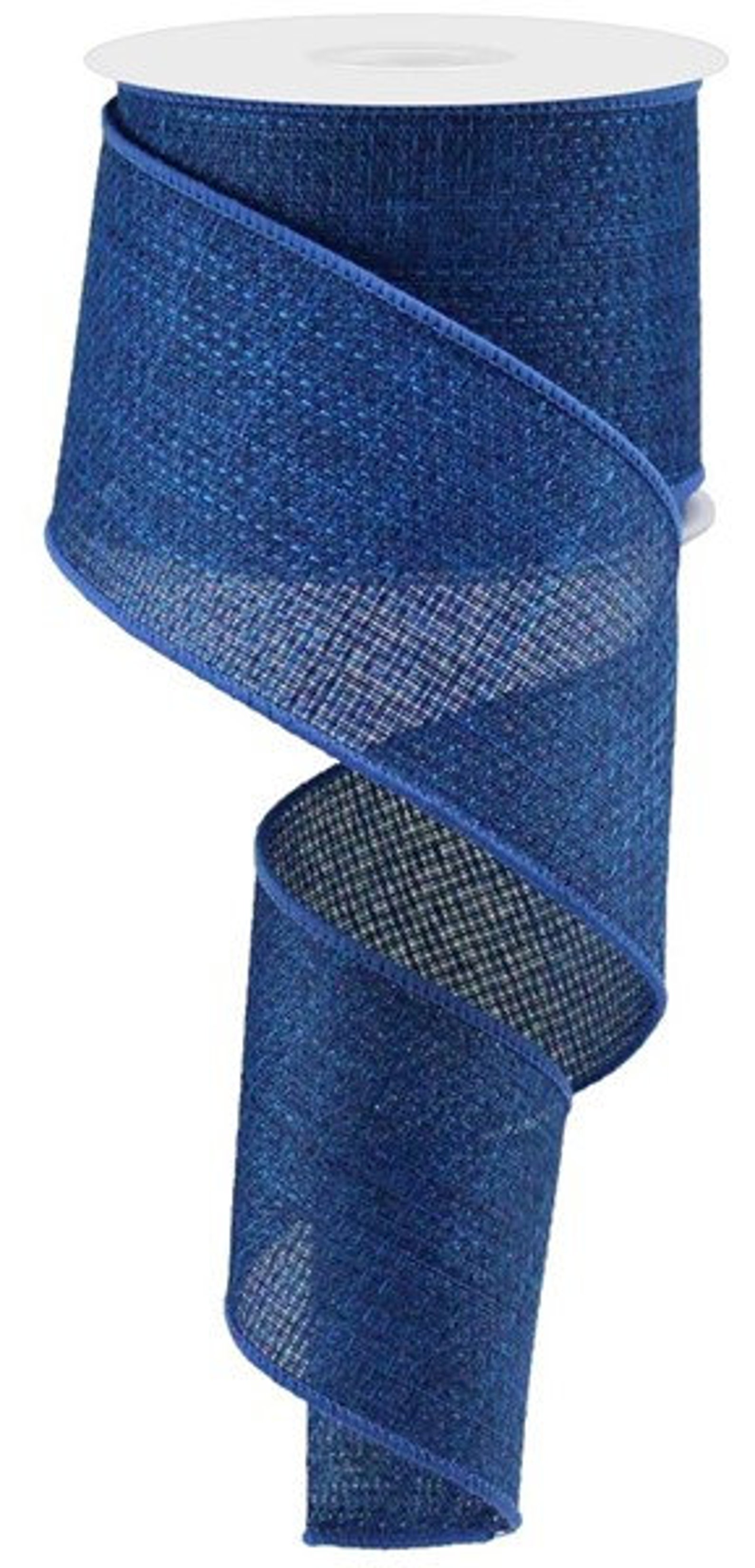 Cross Royal Burlap Wired Ribbon by the Roll 2.5 X 10 Yards RG1212C1 - Etsy