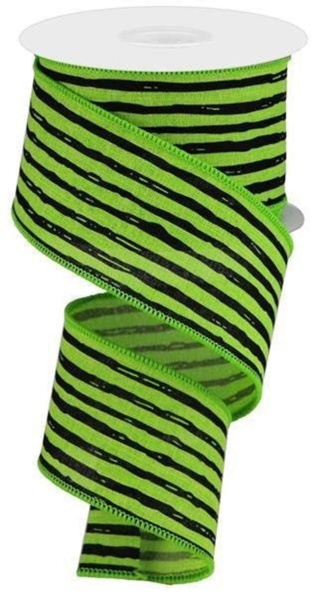 Irregular Stripe Wired Ribbon by the Roll 2.5" X 10 Yards RGA1385E9 - Etsy