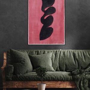 Henri Matisse Pink Fauvism Painting Modern Colorful Poster Abstract Art ...