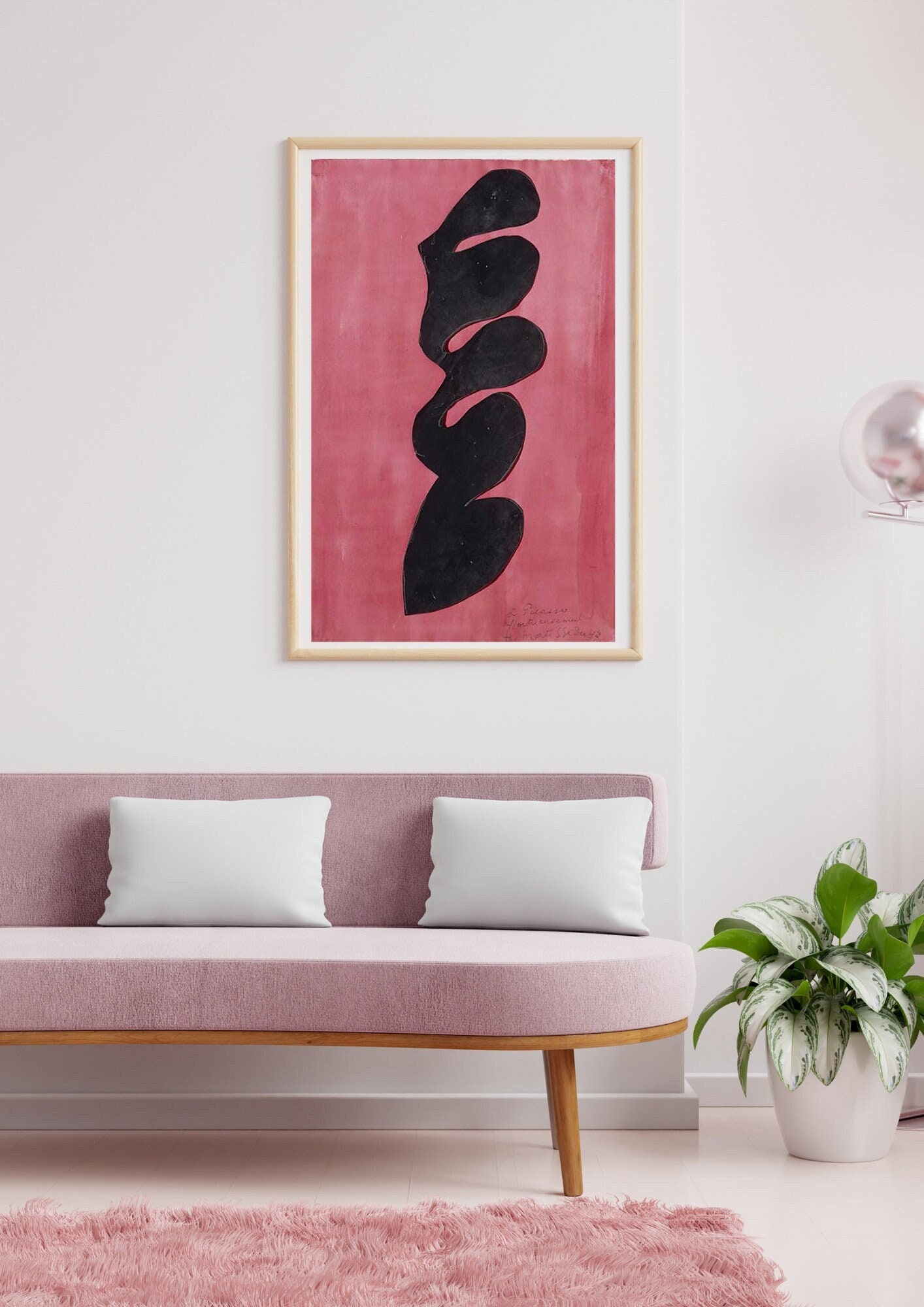 Henri Matisse Pink | Fauvism Painting | Modern Colorful Poster ...