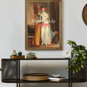 Altered Art Portrait Material Girl Vintage Poster | Girly Room Decor ...