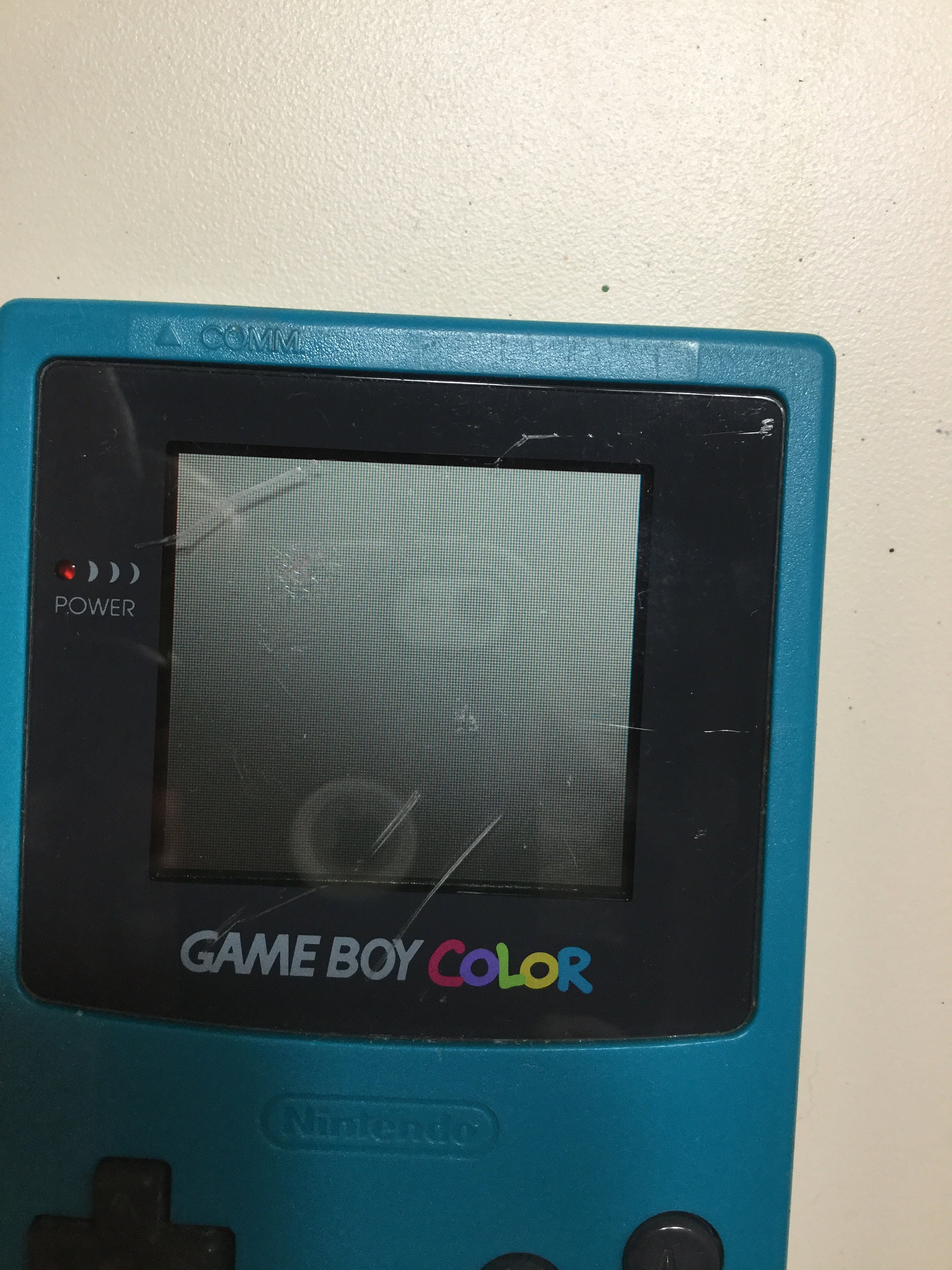Nintendo Gameboy Color Handheld Console Teal Turquoise Color Plus 7 ...