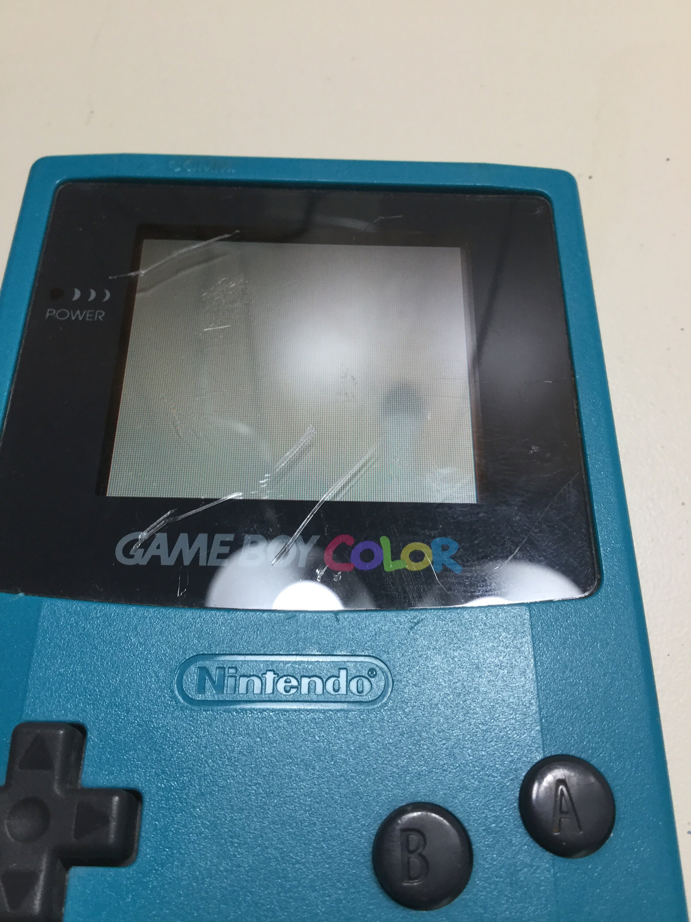 Nintendo Gameboy Color Handheld Console Teal Turquoise Color Plus 7 ...