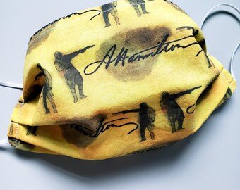 Hamilton Face Mask - Etsy
