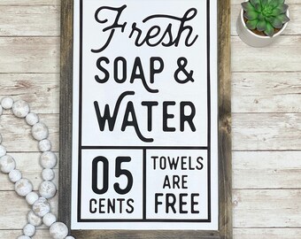 Soap Sign | Etsy