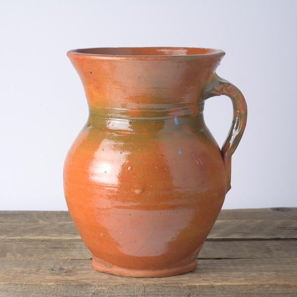 Antique Clay Pottery Jugs - Etsy