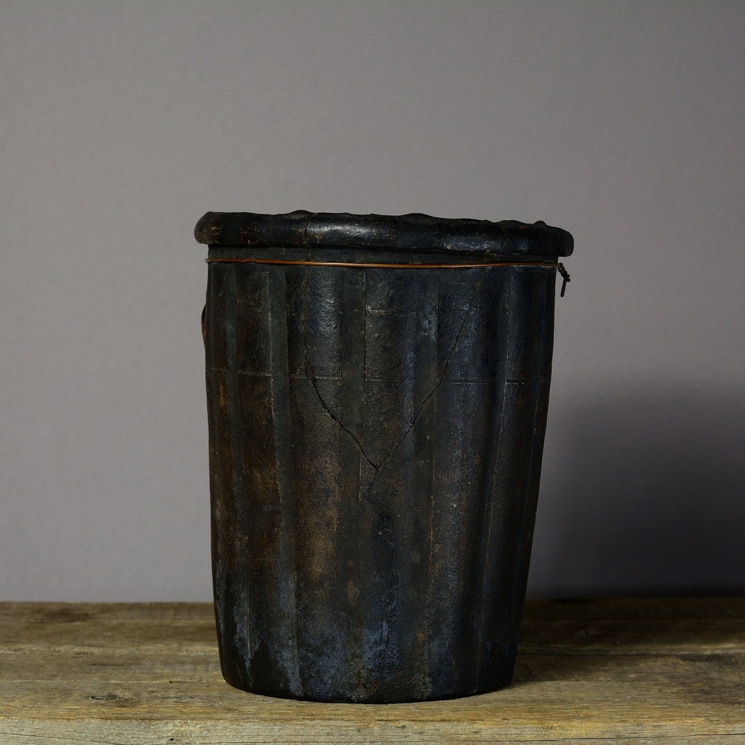 388 Antique Ukrainian Clay Vessels, Glazed Vintage Baking Dishes ...