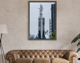 Spacex Falcon 9 Rocket Launch Poster Art Print - Etsy