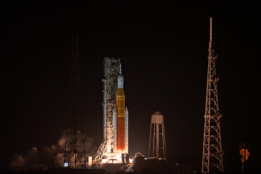NASA SLS Photo Print, Space Launch System, Artemis 1, Artemis Launch ...