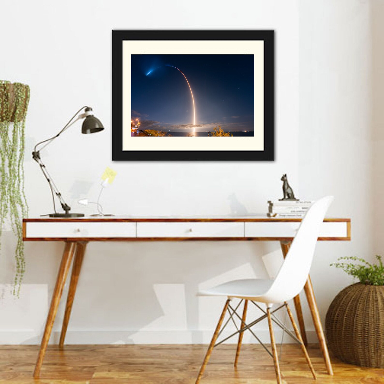 Spacex Falcon 9 Poster Print, Spacex Launch, NASA Crew 2, Rocket Launch ...