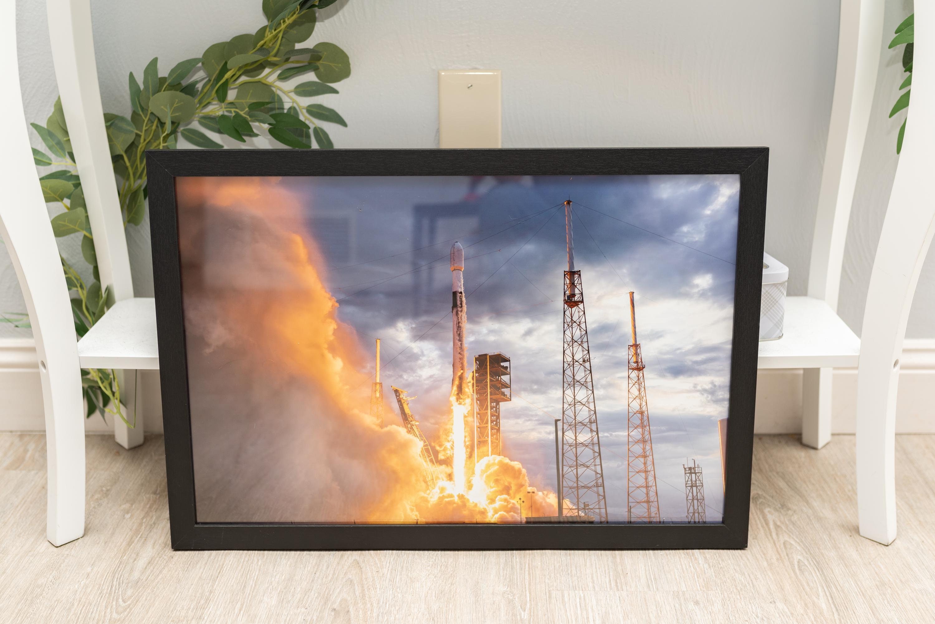 Spacex Falcon 9 Launch Print, Rocket Launch Print, Falcon 9 Poster Print, Spacex Rocket Photo ...