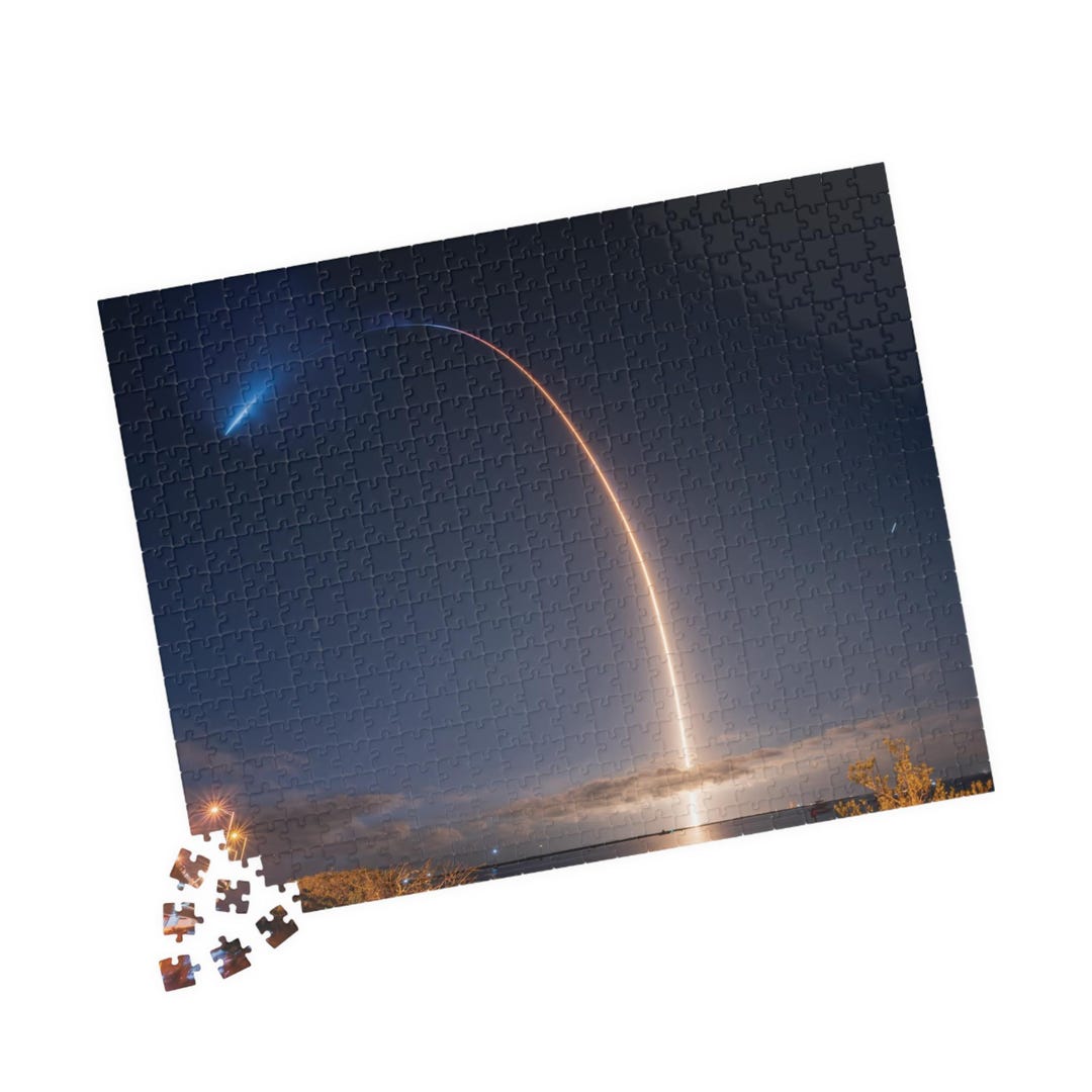 Rocket Launch Puzzle, Spacex Falcon 9, Falcon 9 Launch Puzzle, Rocket ...