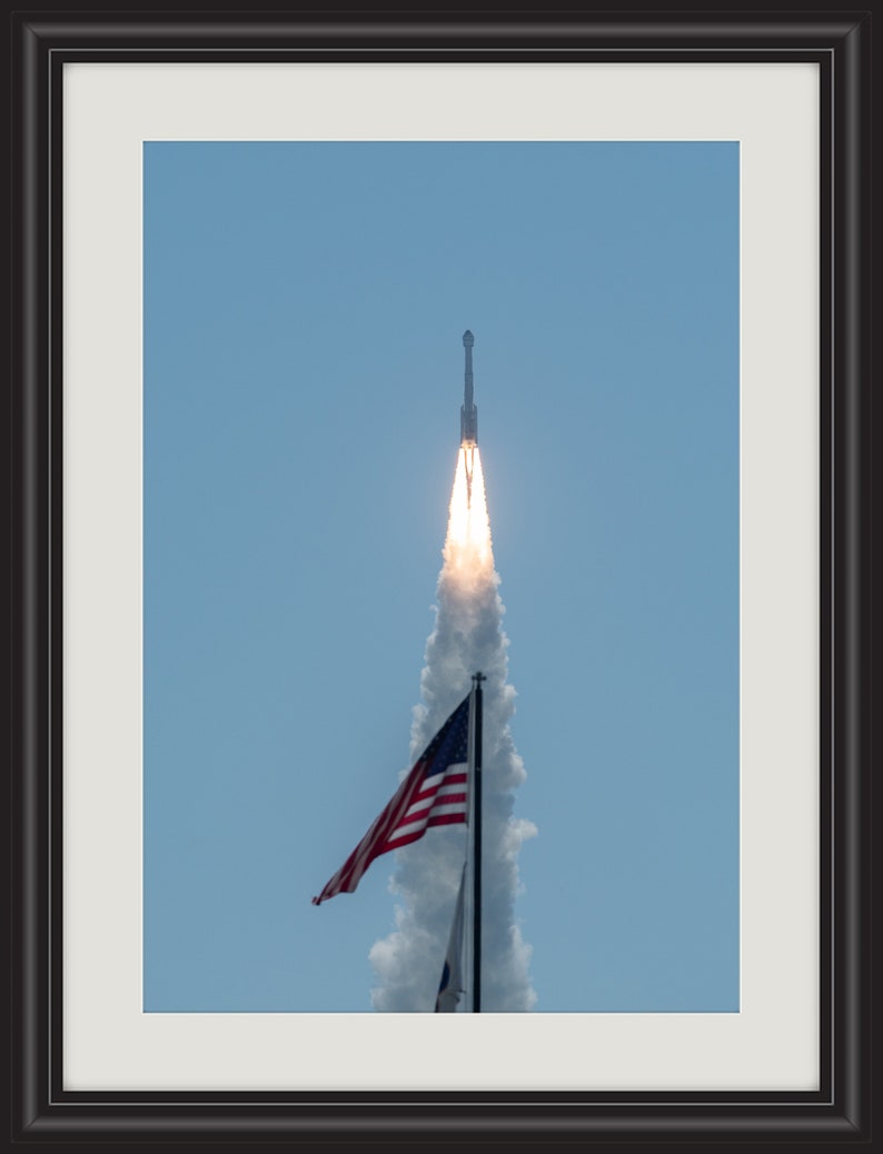 Boeing Starliner Launch Print, United Launch Alliance, Rocket Launch Print, Atlas V Rocket Photo ...