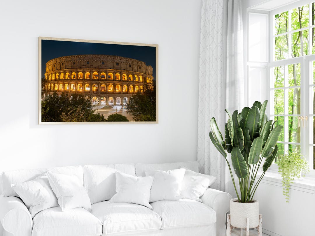 Colosseum Photo Print, Rome Italy Print, Colosseum Art Print, Roman ...