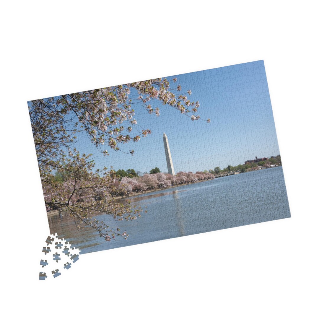 Washington DC Puzzle, Cherry Blossom Puzzle, Washington Monument Puzzle ...