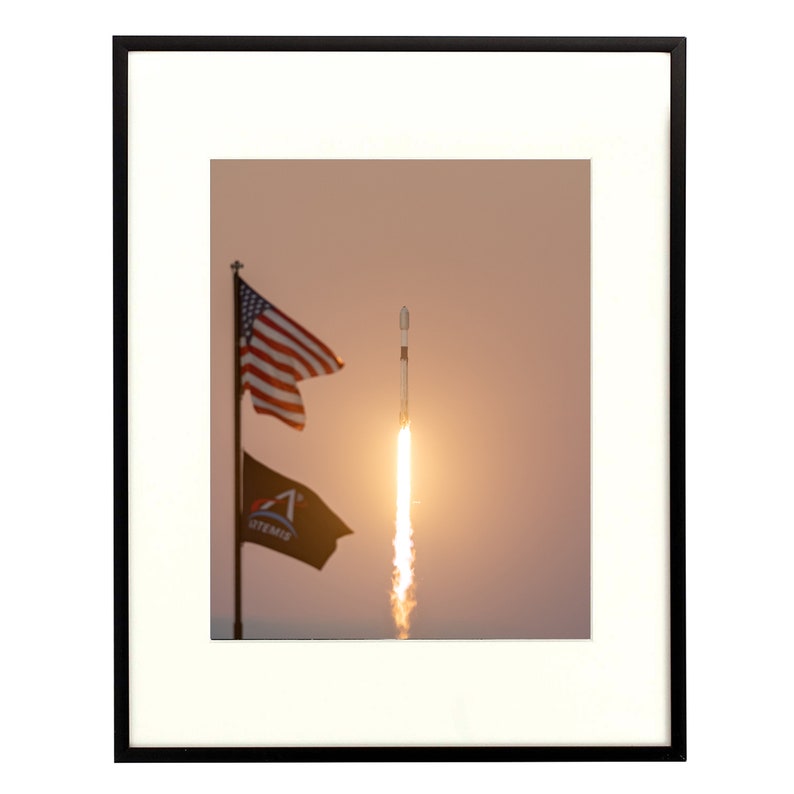 Spacex Launch Photo Print, Falcon 9 Poster Print, Sunset Photo ...