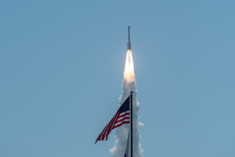 Boeing Starliner Launch Print, United Launch Alliance, Rocket Launch Print, Atlas V Rocket Photo ...