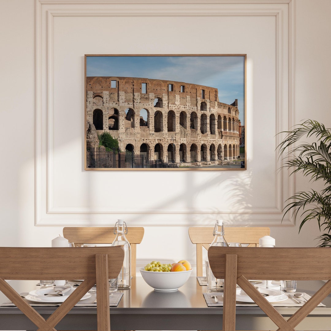 Rome Colosseum Print, Colosseum Poster Print, Italy Photography Print ...