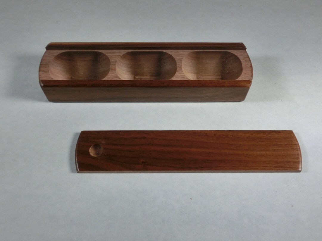 Handmade Dovetailed Sliding Lid Pill Box - Etsy