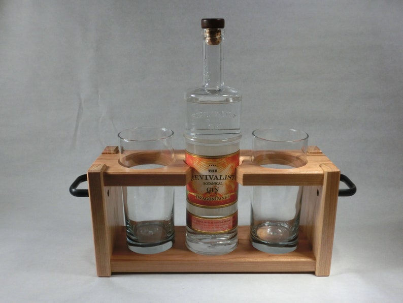 Handmade Wooden Gin Drink Kit - Etsy