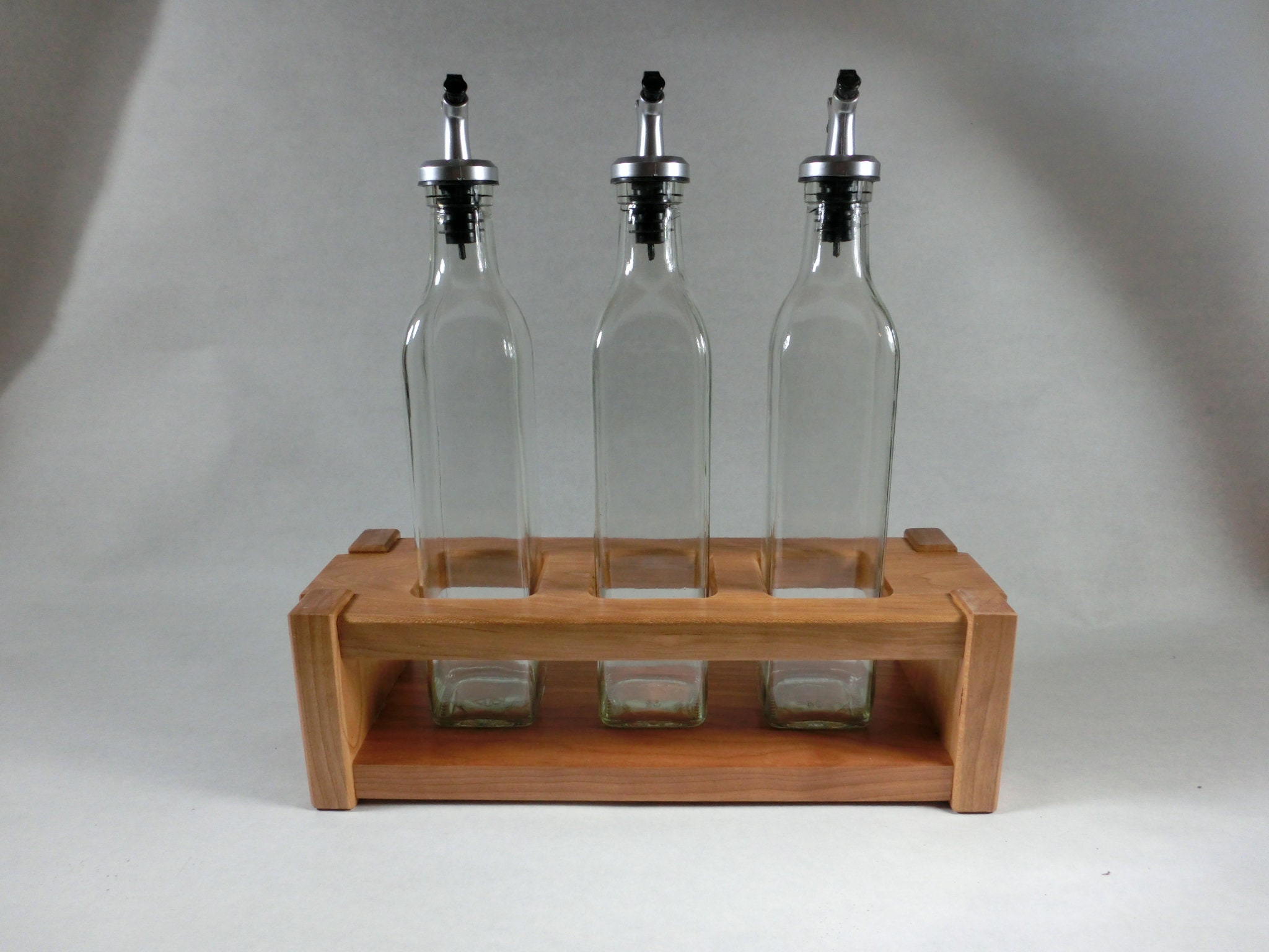 Handmade Oil and Vinegar Caddy - Etsy
