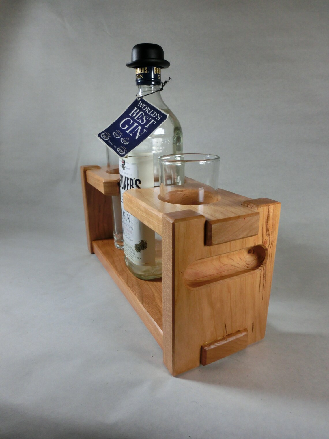 Handmade Wooden Gin Drink Kit - Etsy