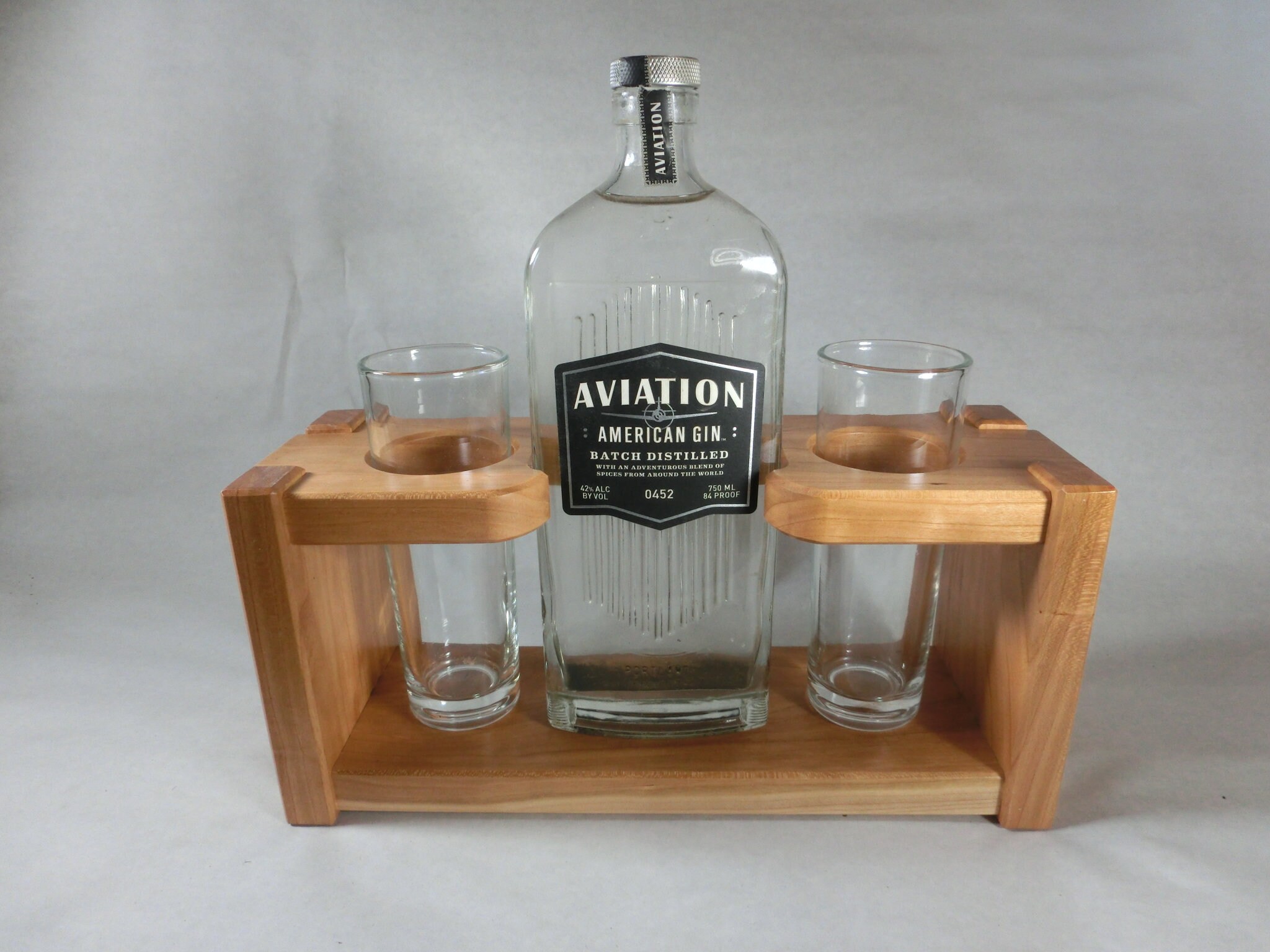 Handmade Wooden Gin Drink Kit - Etsy