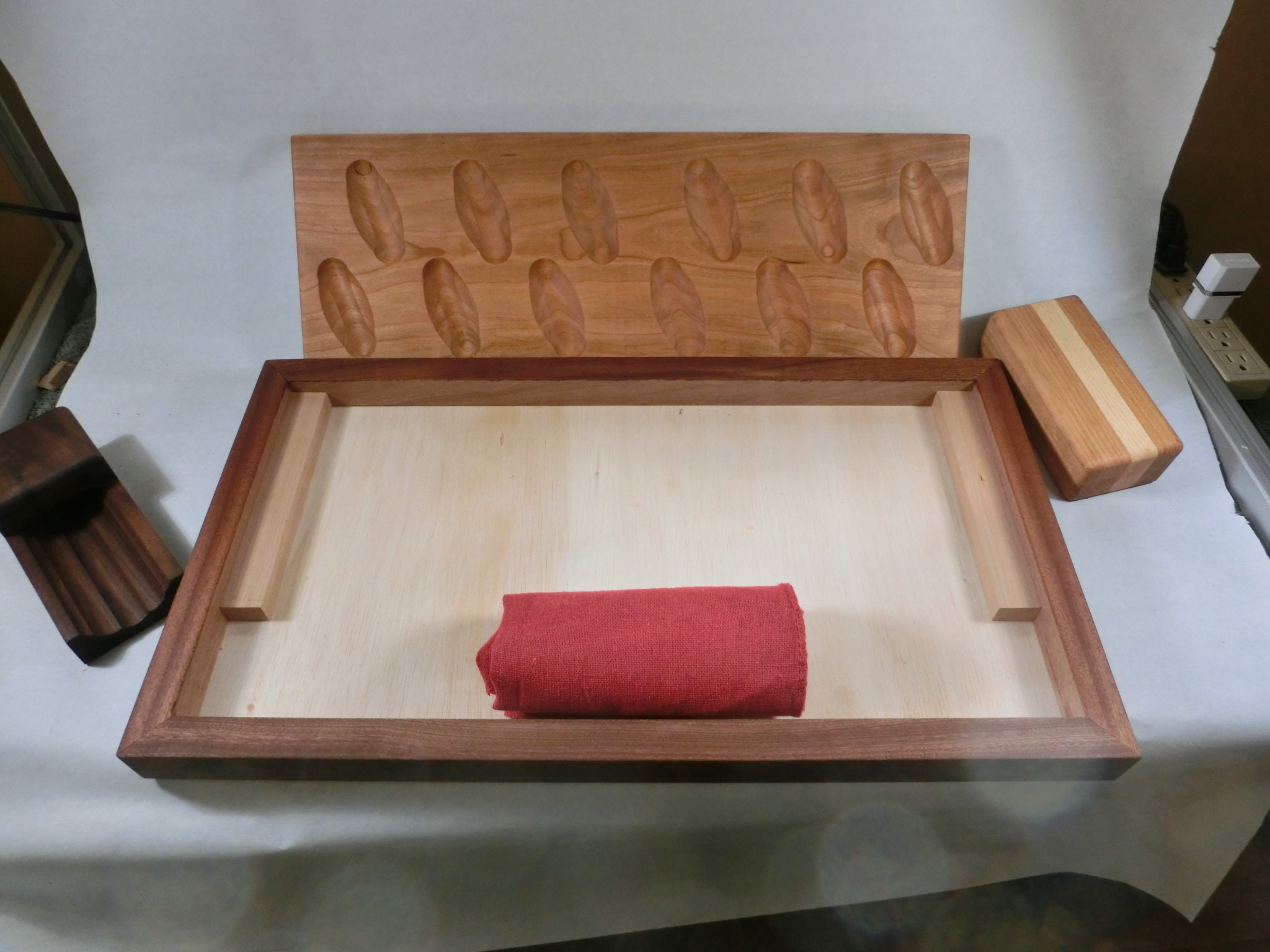 Handmade Wooden Oyster Shucking Kit - Etsy