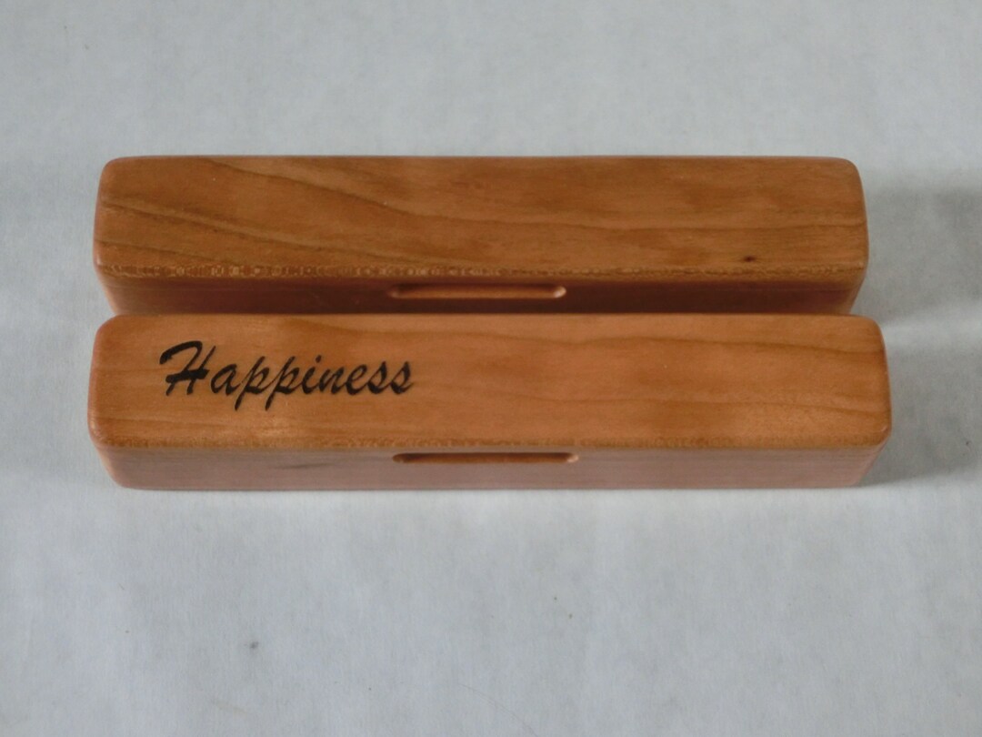 Handmade Custom Engraved Wooden Snap Lid Box - Etsy