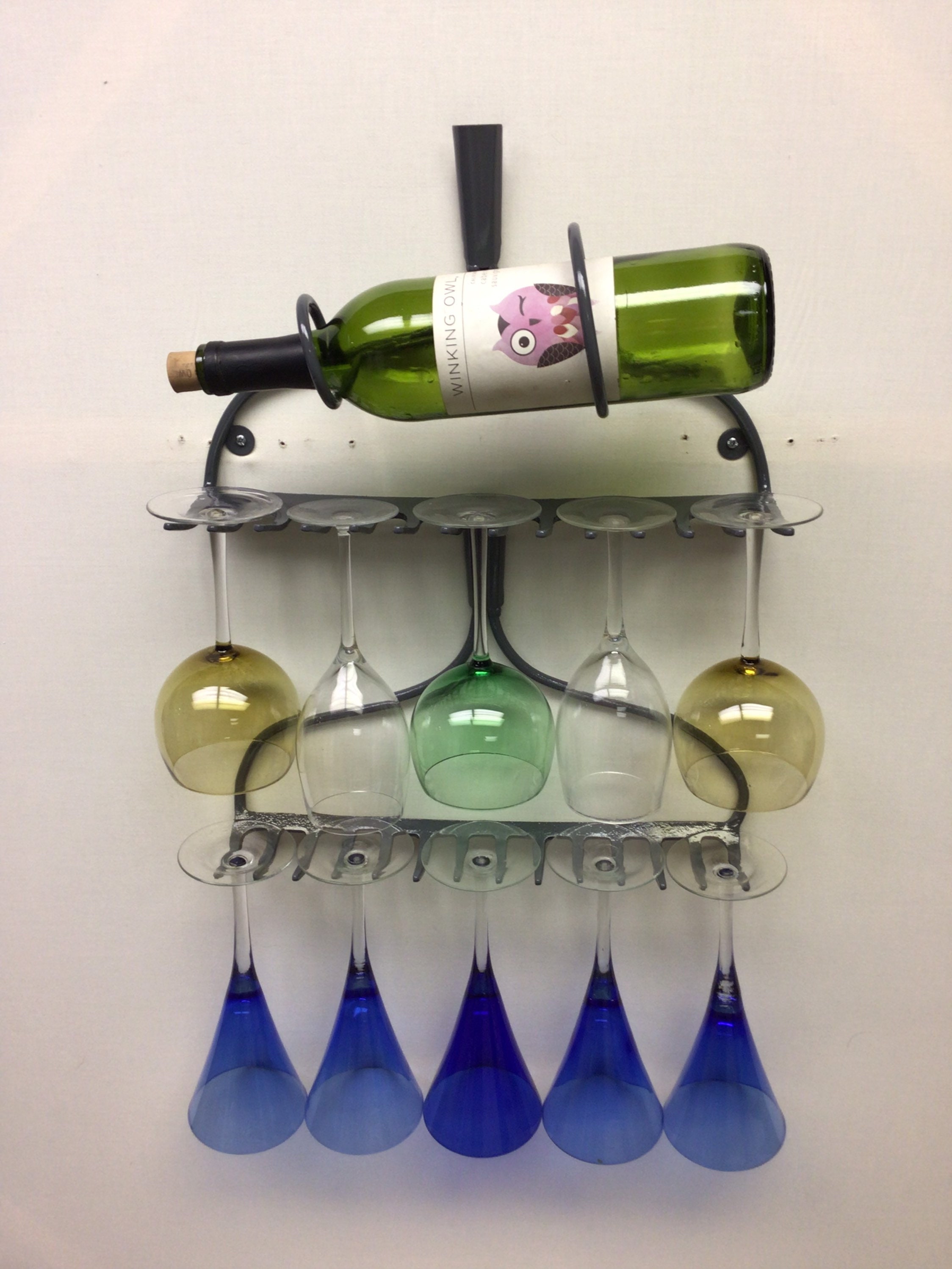 Garden Rake Wine Glass Rack - Etsy