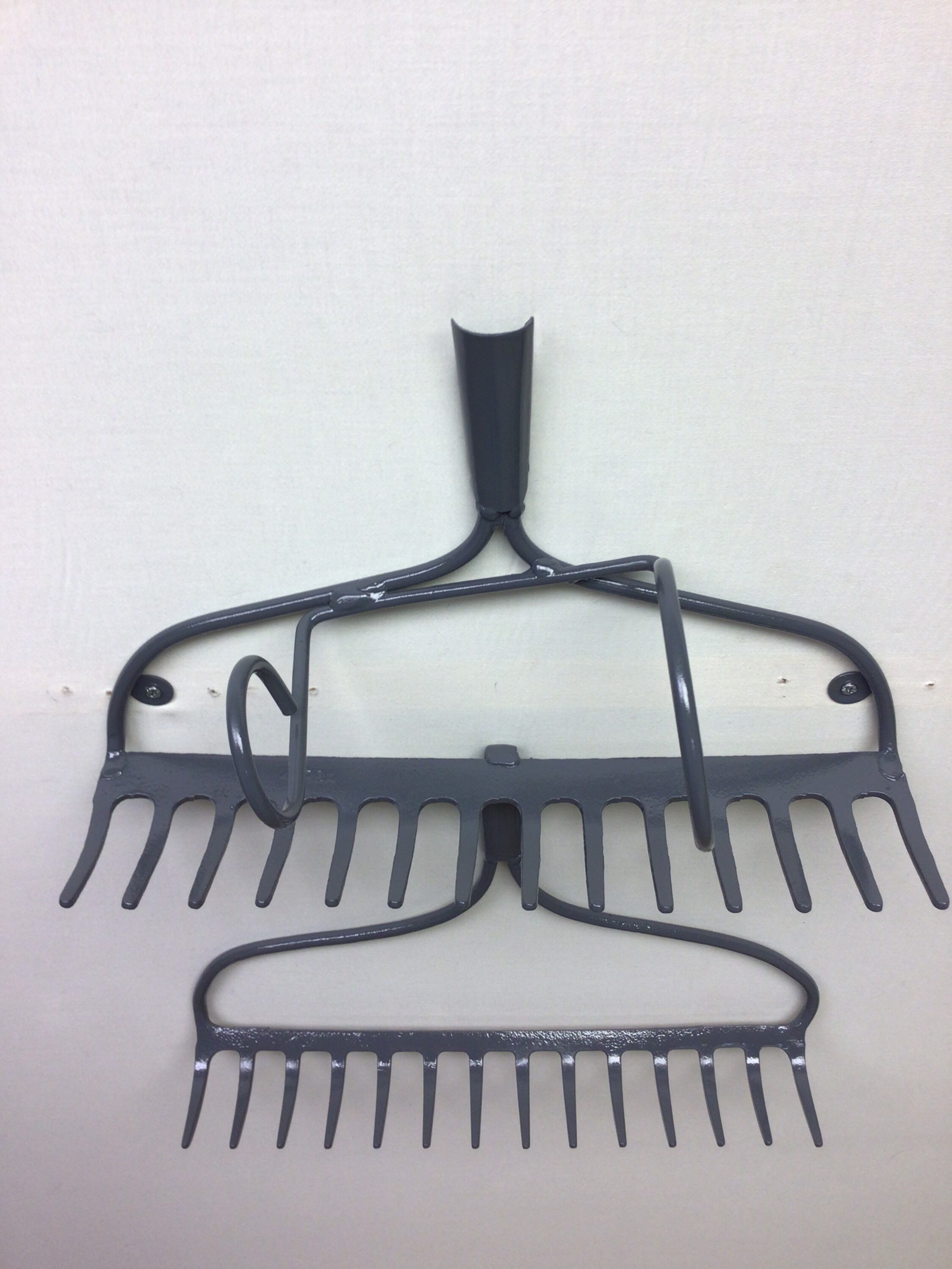 Garden Rake Wine Glass Rack - Etsy