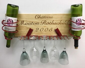 Rake Wine Rack - Etsy