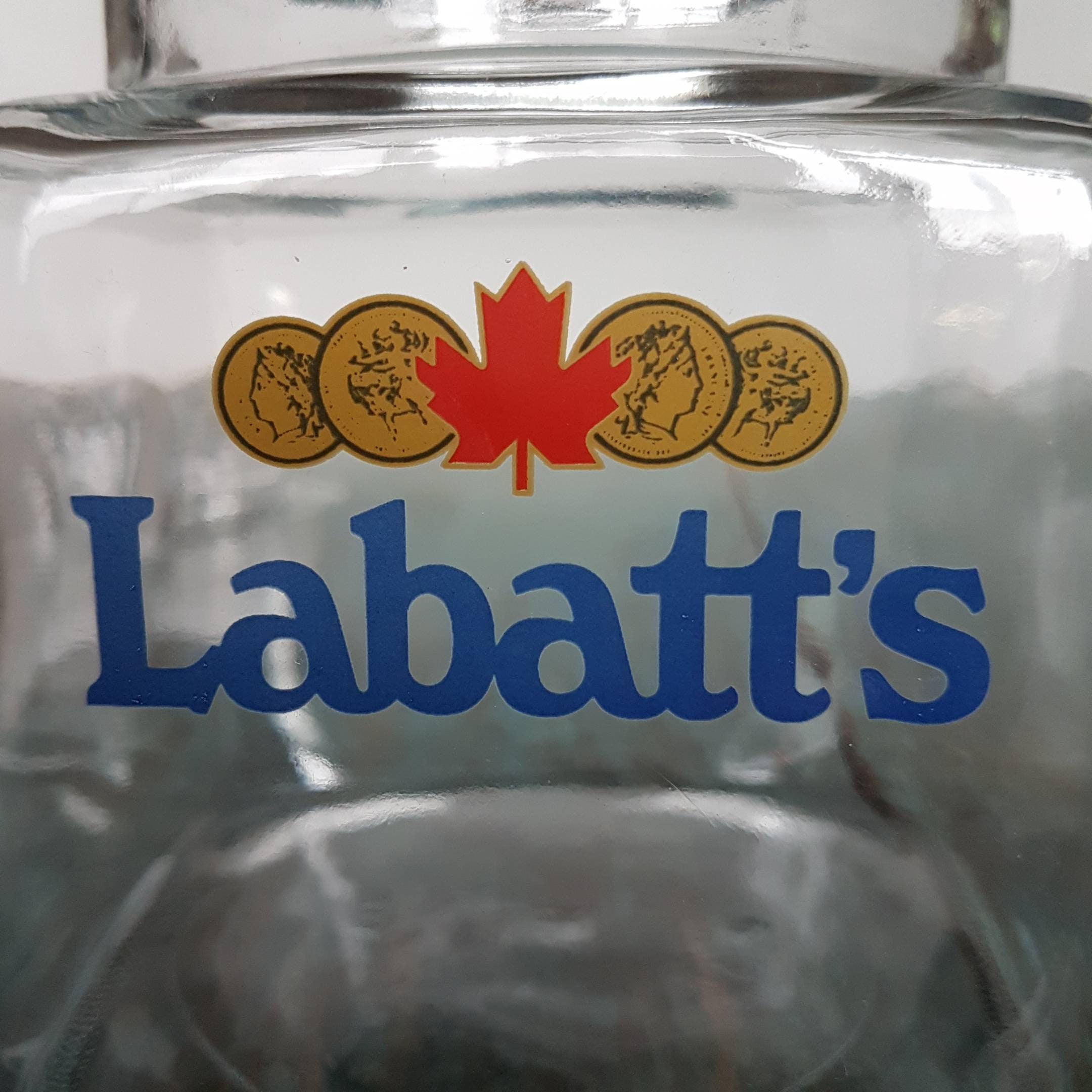 Vintage Labbatt's Labbatt Beer Glass Jar With Lid - Etsy