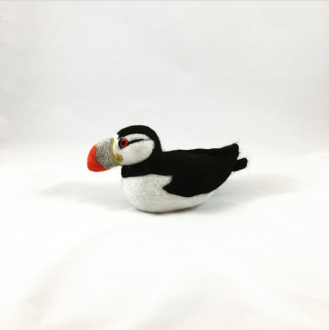 Puffin - Original Felt Model - Made to Order - Etsy