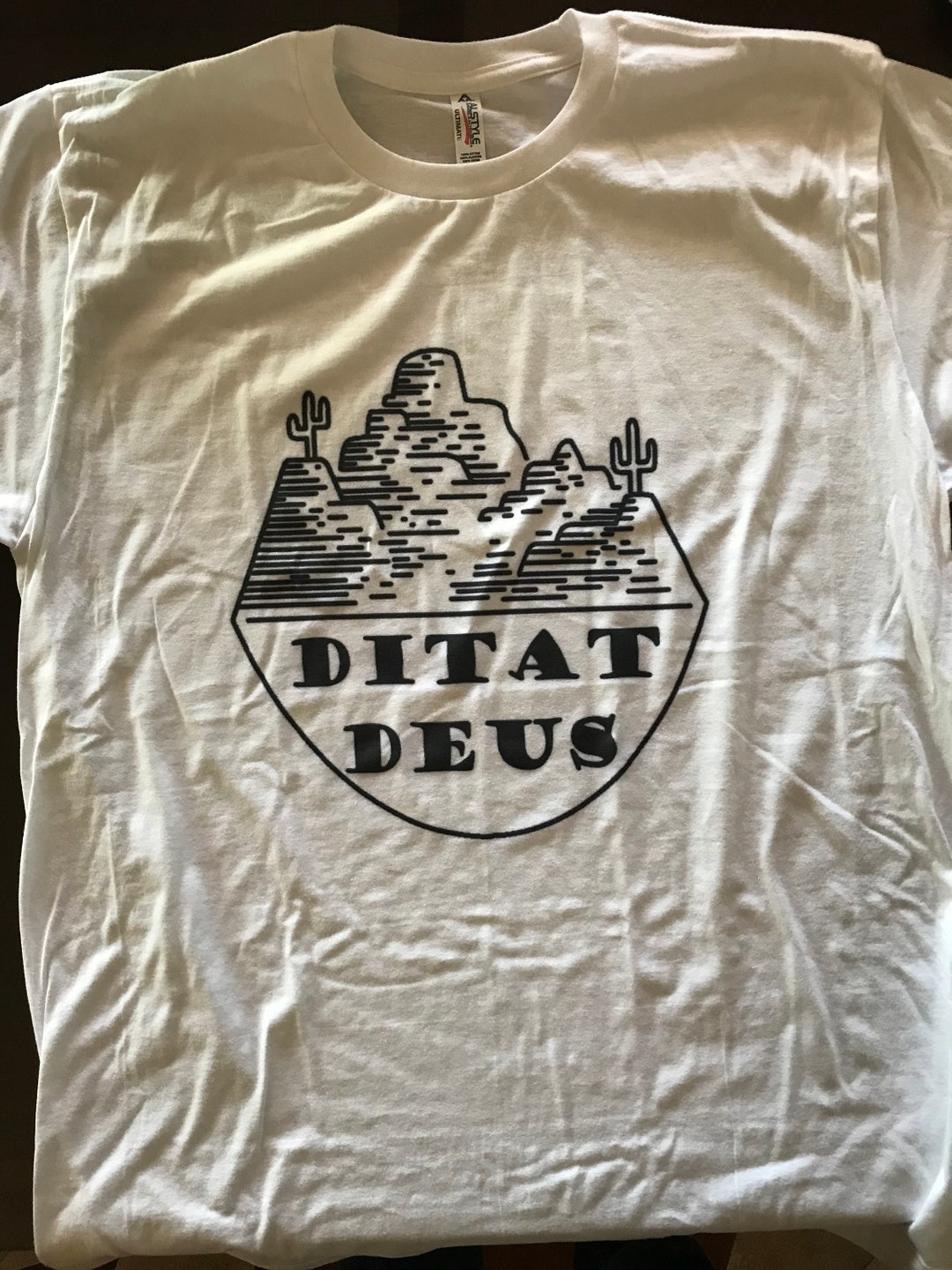 DITAT DEUS Unisex Mens Womens Youth White Short Sleeve Custom - Etsy